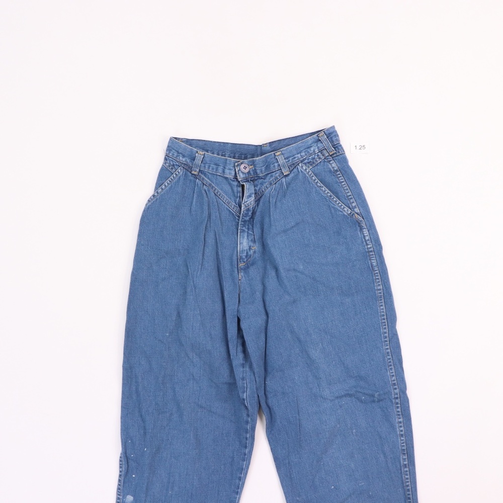 80s Cherokee Womens 10 Tapered Leg High Rise Jeans - Gem